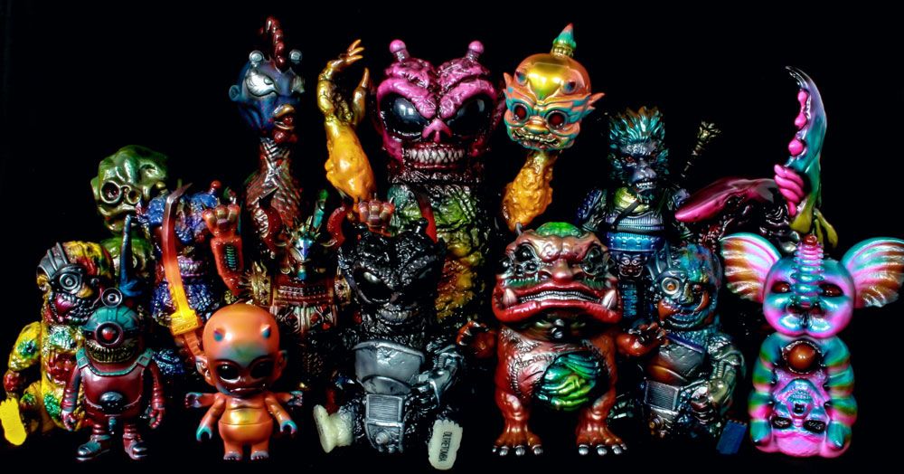 A whole slew of Oltretomba ONE-OFFS... go now! - SpankyStokes.com | Designer Toy • Vinyl Toy ...